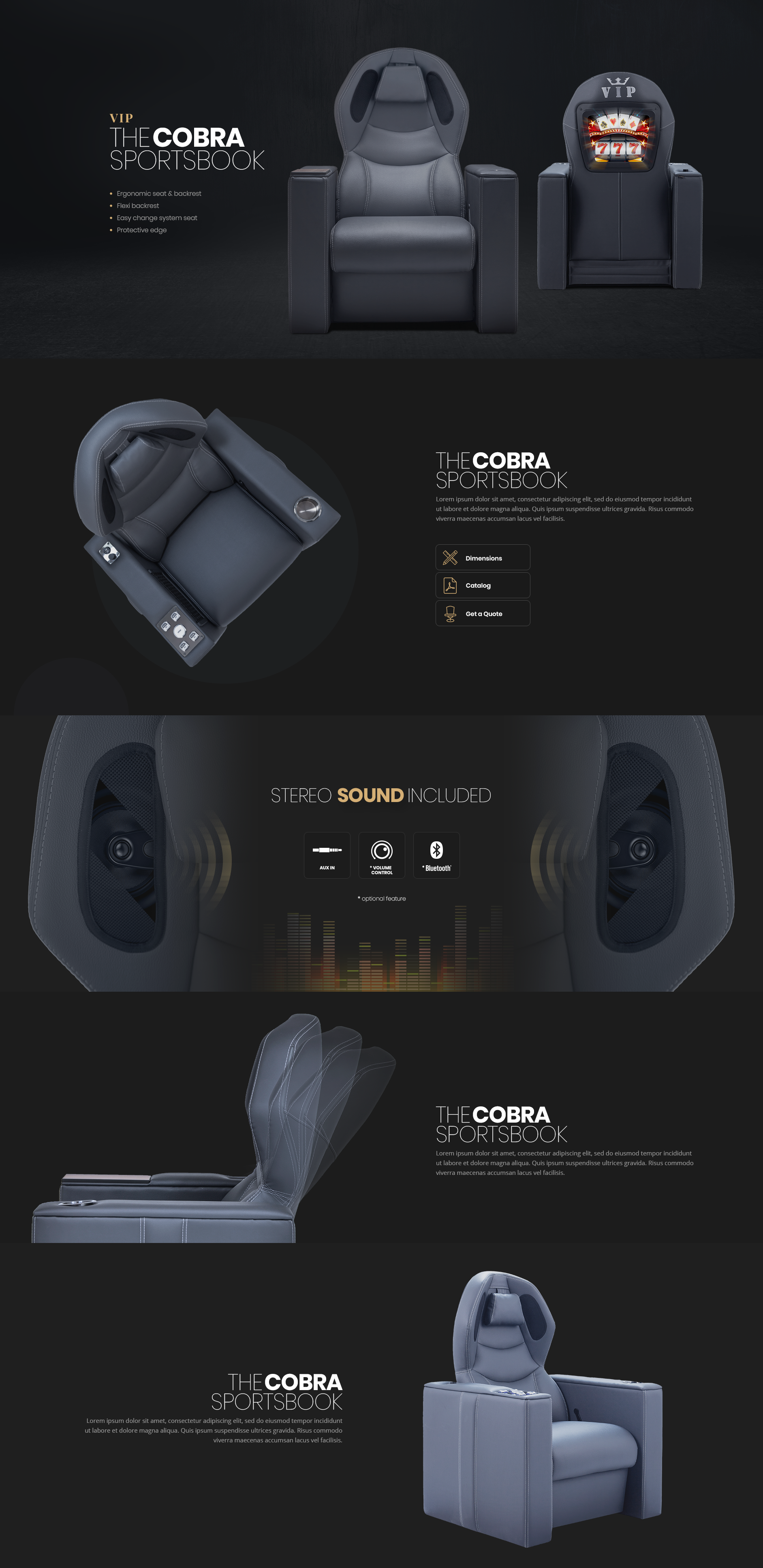 The SB Cobra Series - Patir Seating